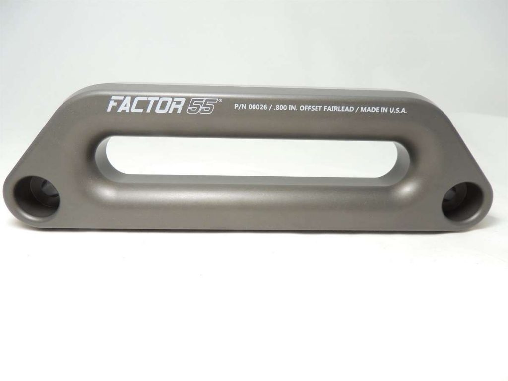 Factor 55 Hawse Fairlead - Offset - SJM Offroad